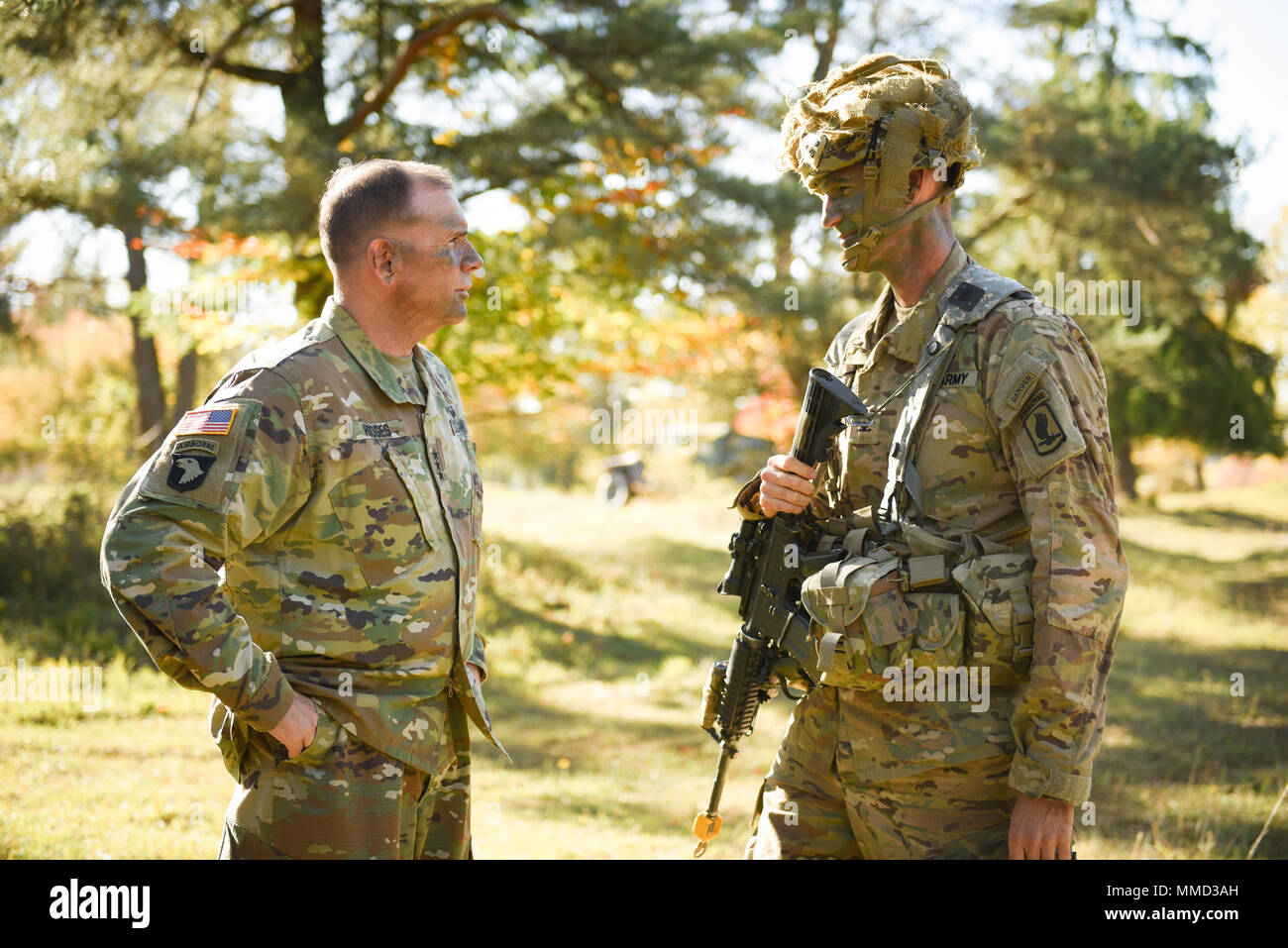 United States Army Europe Commander Lt. Gen. Ben Hodges meets with ...