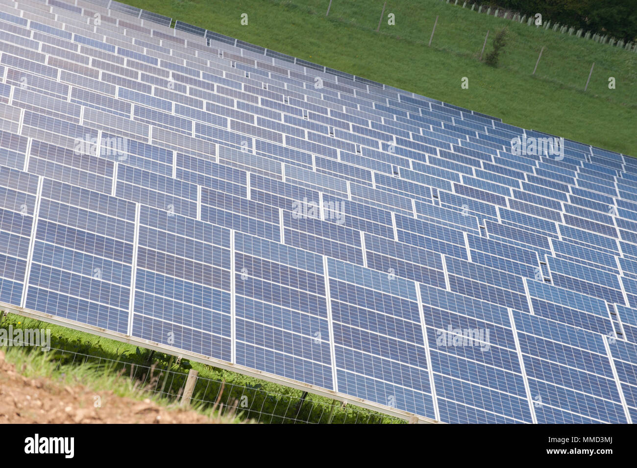 Rural Solar Farm High Resolution Stock Photography and Images - Alamy