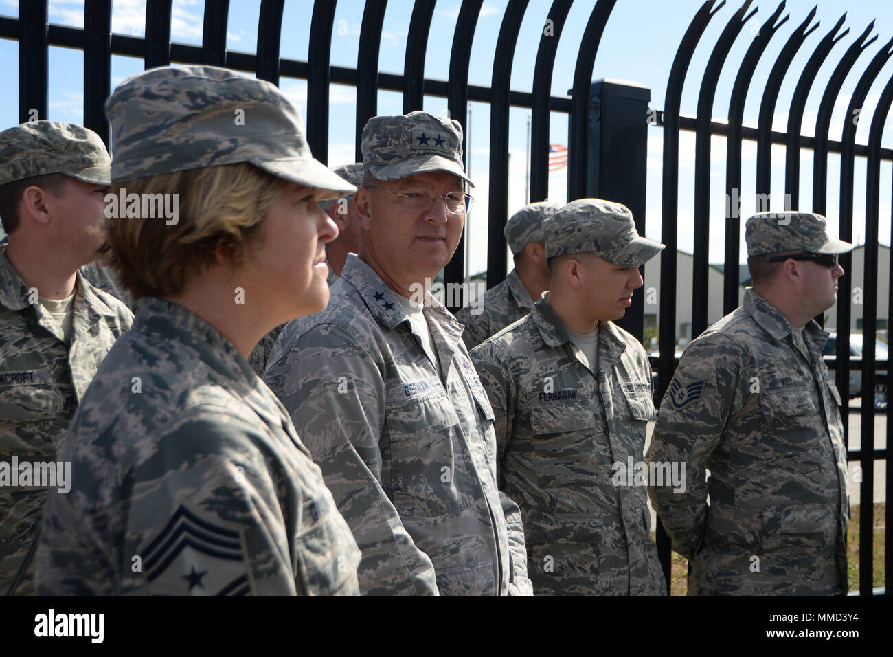 U.S. Air Force Major General Anthony P. German, adjutant general of New ...