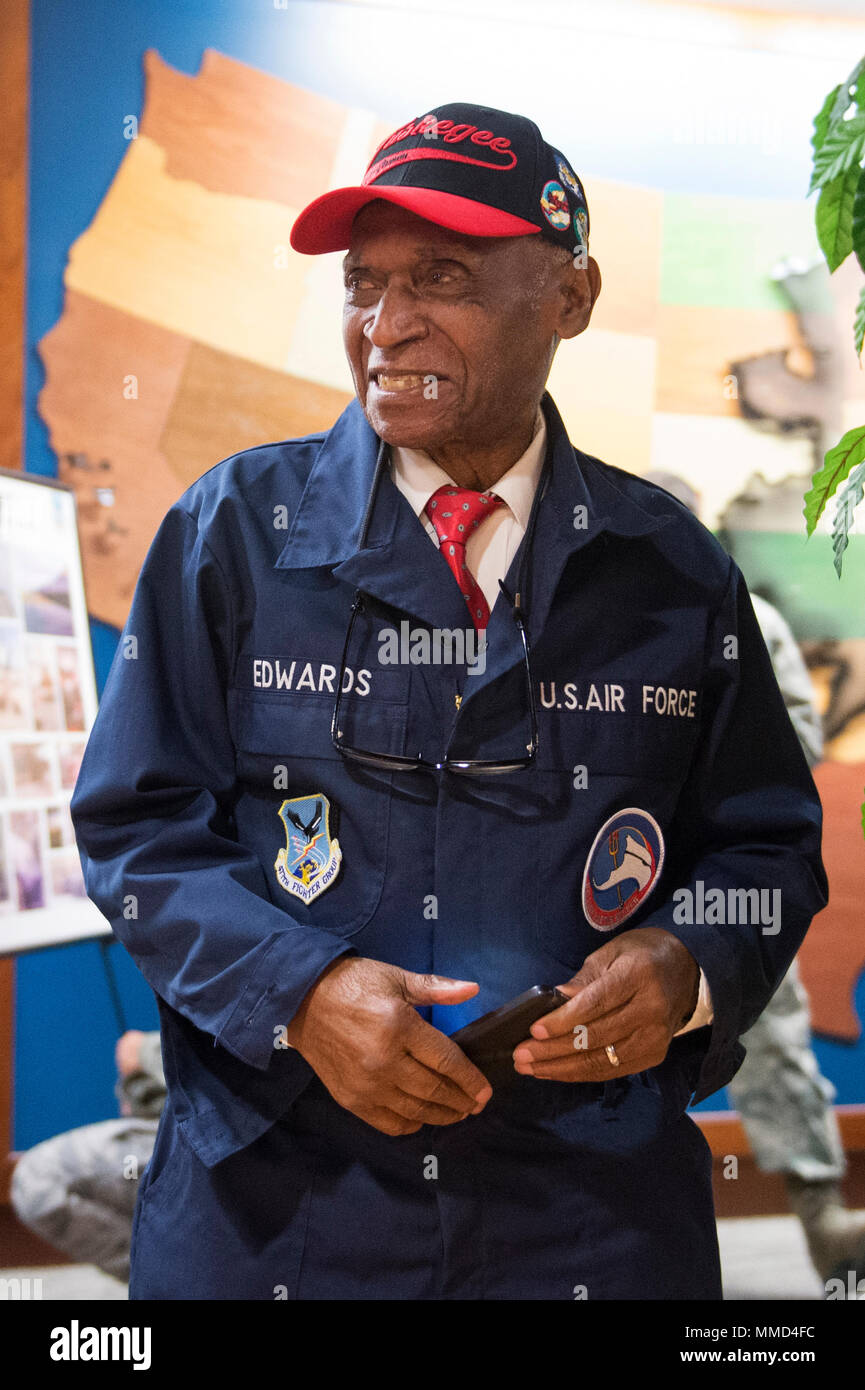 Army Air Corps Staff Sgt. (retired) Leslie Edwards, a documented ...