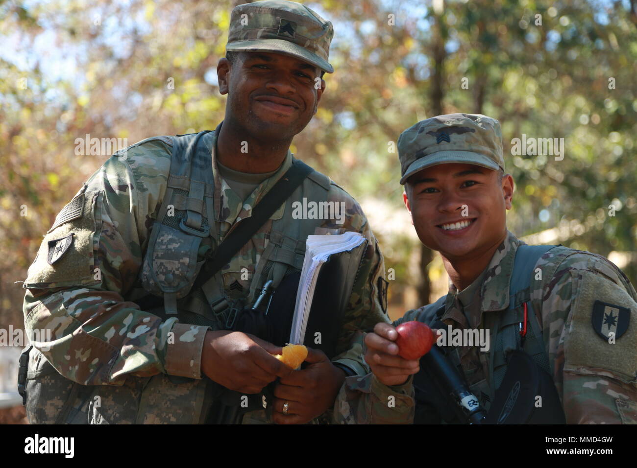 U.S. Army Soldiers pose for a picture during the Expert Field Medical ...