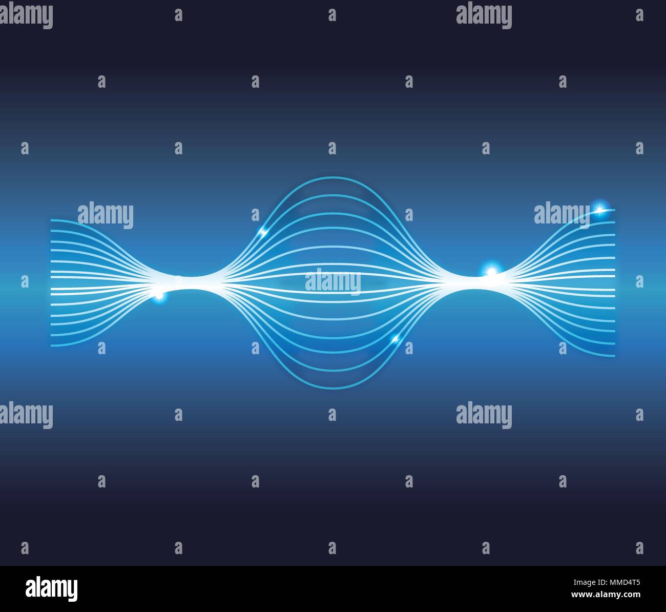 Digital music waves Stock Vector Image & Art - Alamy