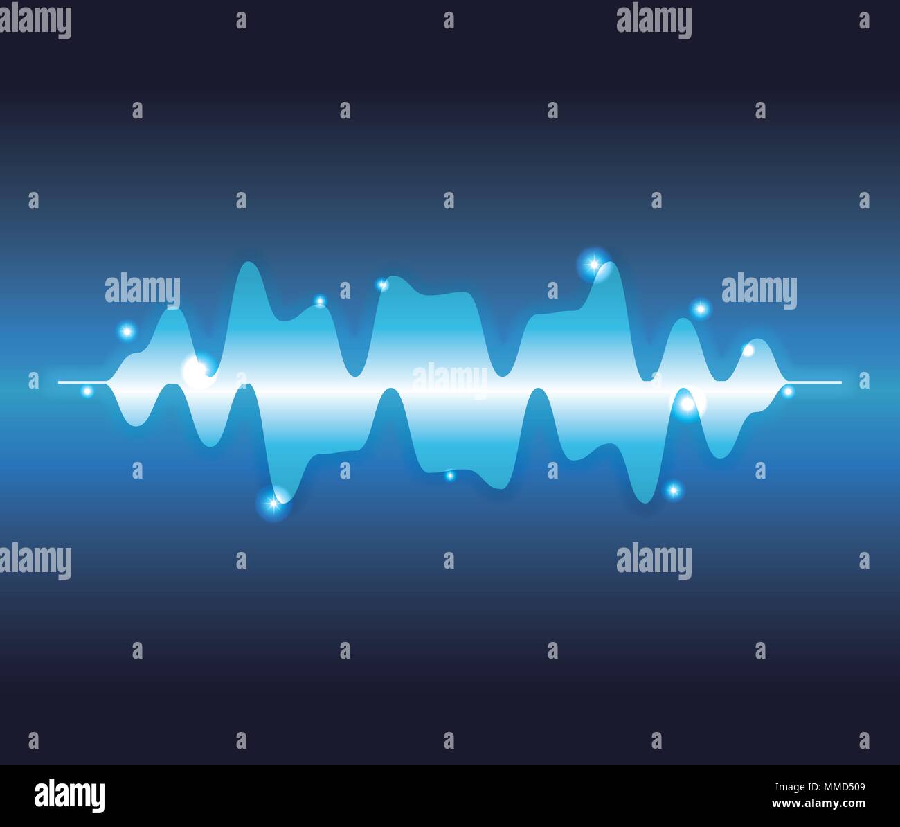 Digital music waves Stock Vector Image & Art - Alamy