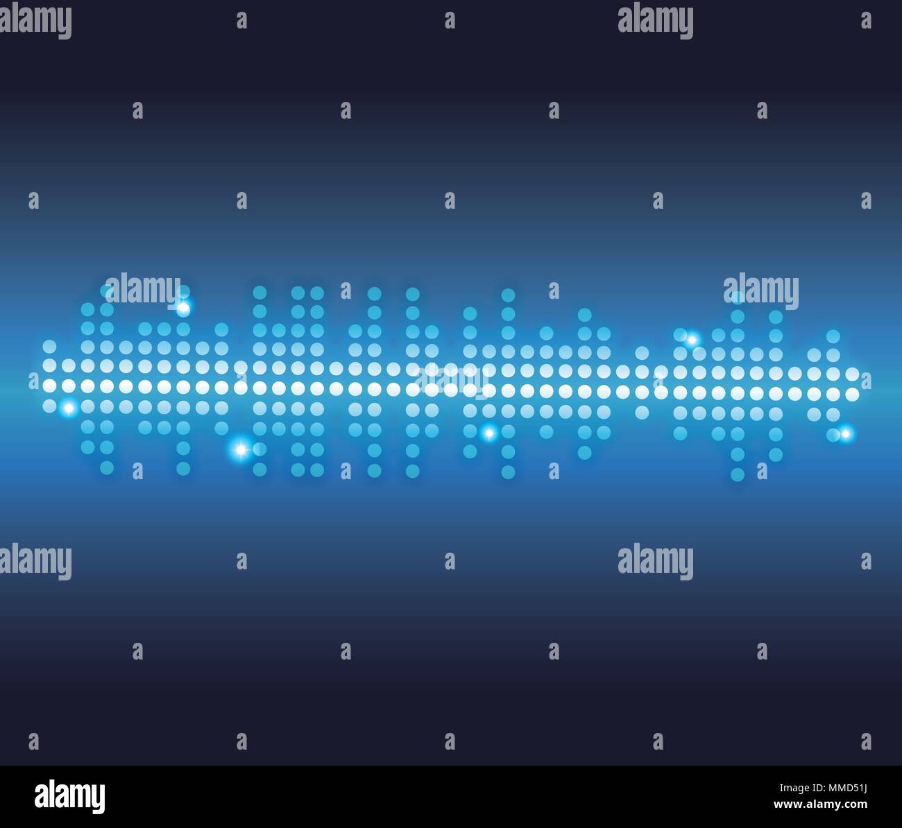 Digital Waveform Stock Vector Images - Alamy
