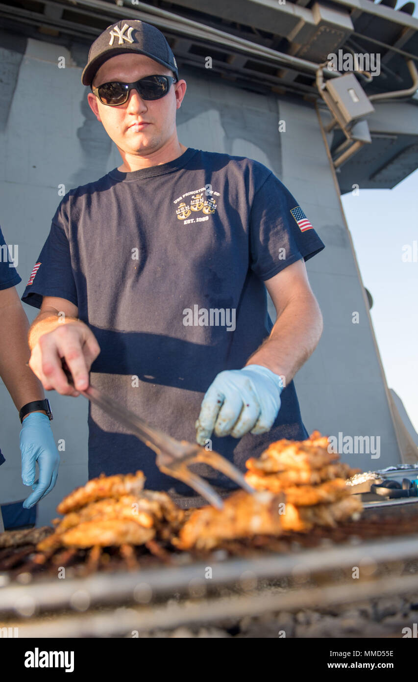 171015-N-VR594-0008 ARABIAN GULF (Oct. 15, 2017) Chief Boatswain's Mate ...