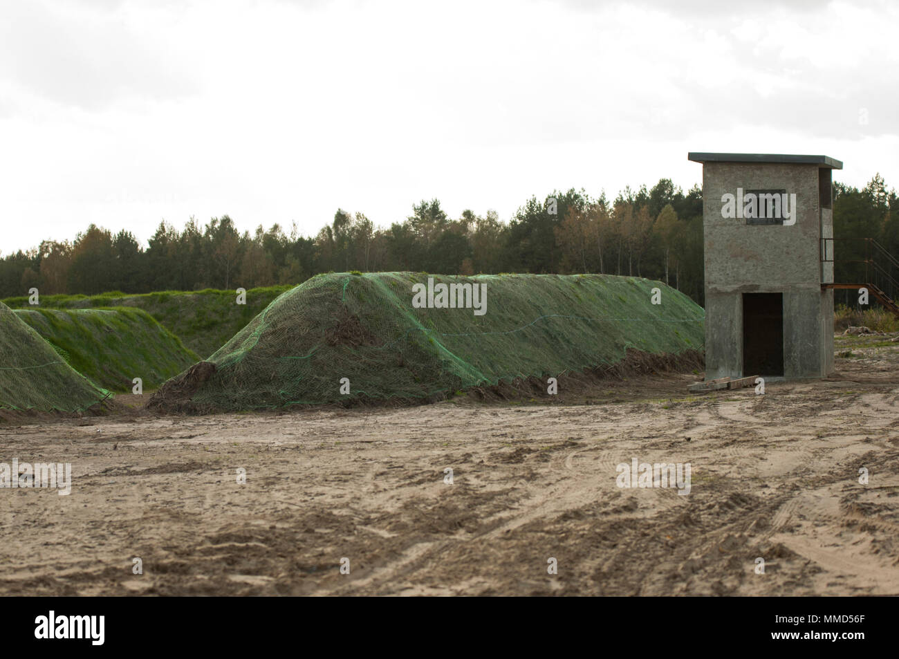 Earthen berms hi-res stock photography and images - Alamy
