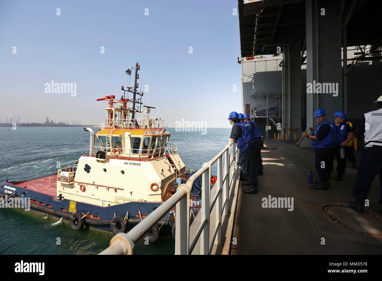 U.S. 5TH FLEET AREA OF OPERATIONS (Oct. 17, 2017) – Sailors deployed ...