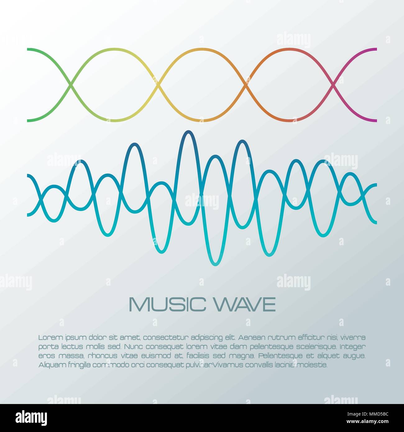 Music wave infographic Stock Vector Image & Art - Alamy