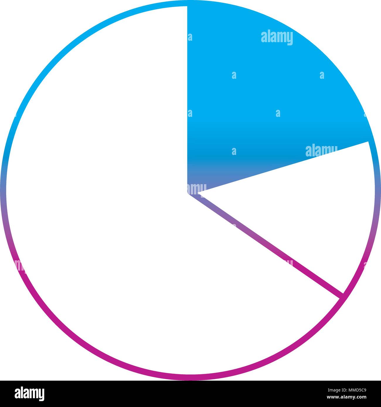 degraded line graphic circle statistics diagram data Stock Vector Image ...