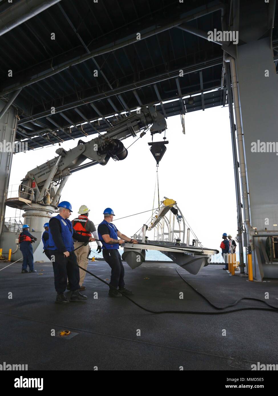 U.S. 5TH FLEET AREA OF OPERATIONS (Oct. 17, 2017) – Sailors deployed ...