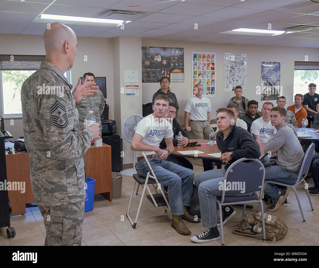 Chief Master Sgt. Ronald C. Anderson Jr., Command Chief Master Sgt. of ...
