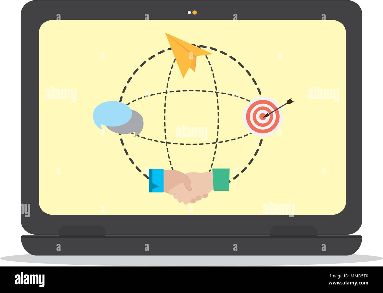 Explaining marketing strategy Stock Vector Images - Alamy