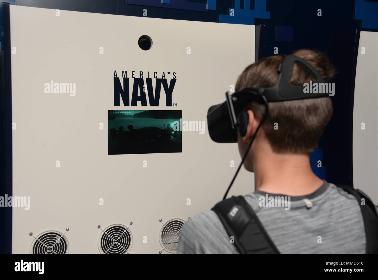 171018-N-FU443-0018 CABOT, Ark. (Oct. 18, 2017) A student of Cabot High ...