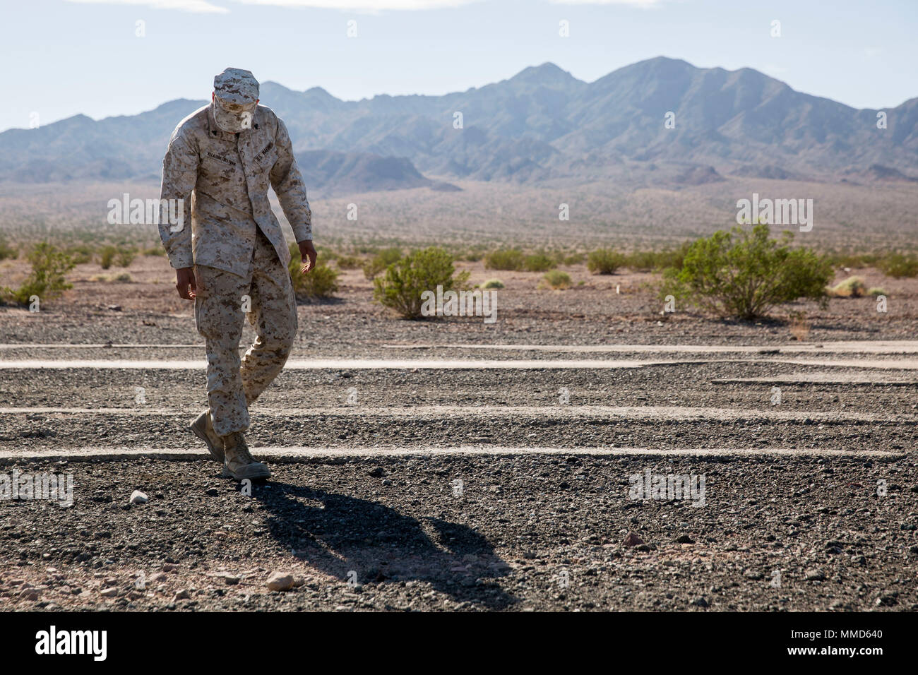 U.S. Marine Corps Cpl. Manuel Vasquez, a heavy equipment operator with ...