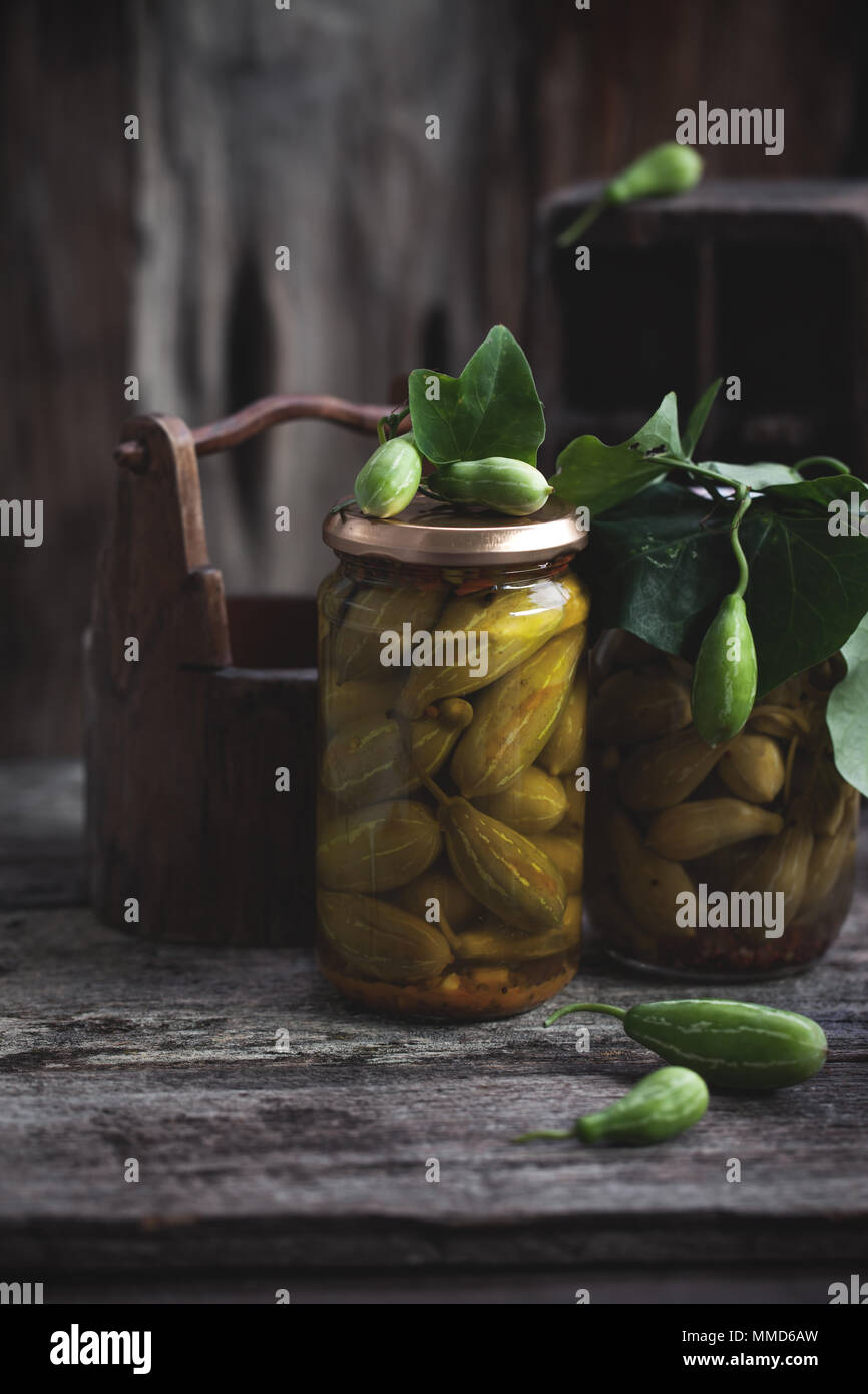 Homemade Ivy Gourd Pickle Stock Photo - Alamy