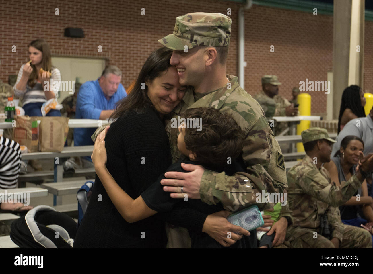 Maj. Dustin Durst, 3rd Infantry Division Sustainment Brigade officer in ...