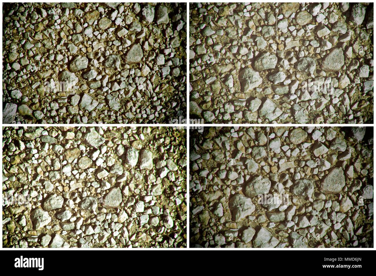 Ground texture like on Mars, sand surface, stone background Stock Photo ...