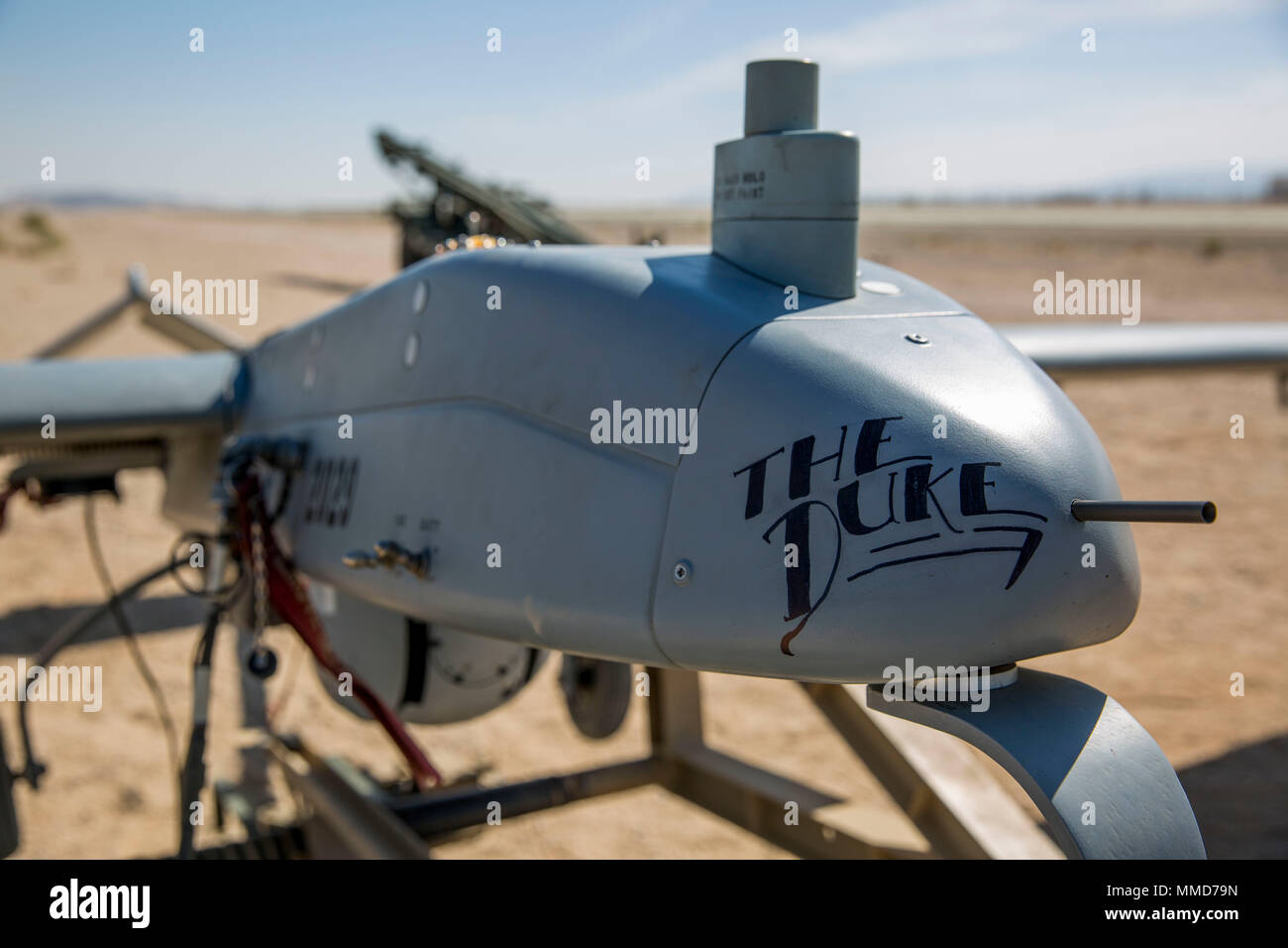 An illustration drawn on an RQ-7B Shadow assigned to 70th Brigade ...