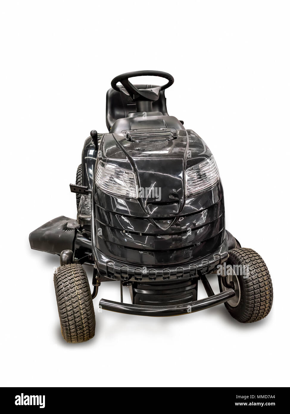 Lawn mower machine tractor Cut Out Stock Images & Pictures - Alamy