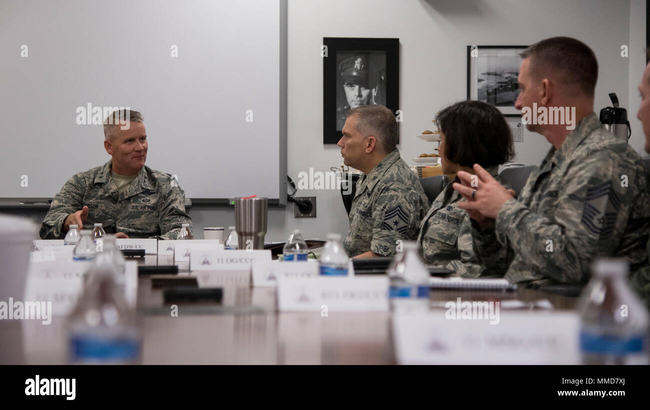 Maj. Gen. James A. Jacobson, Air Force District of Washington commander ...