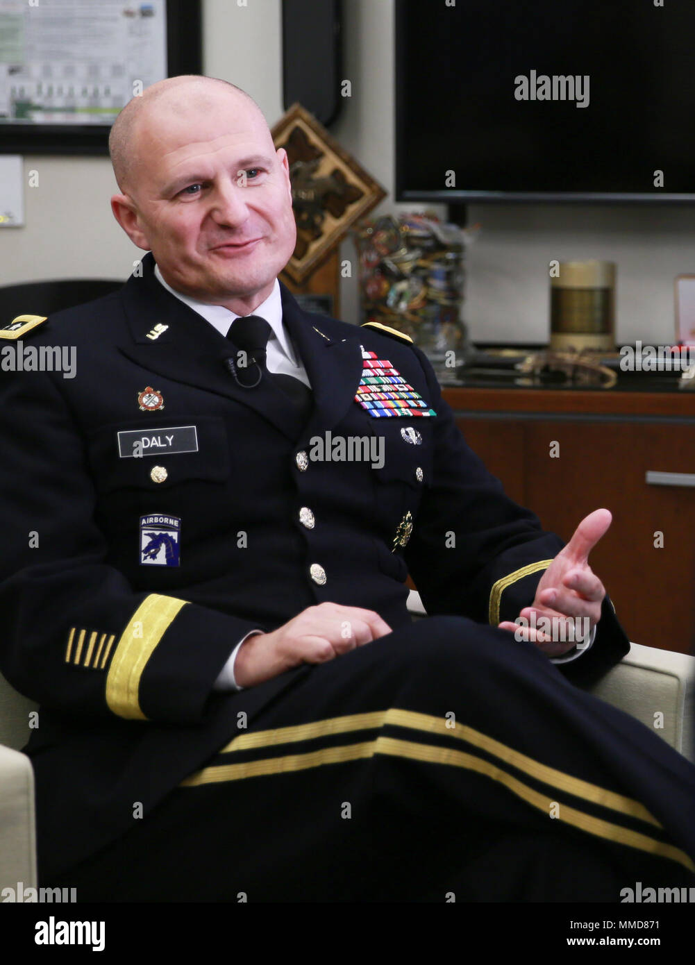 Lt. Gen. Edward Daly serves a dual-hatted role as the deputy commanding ...