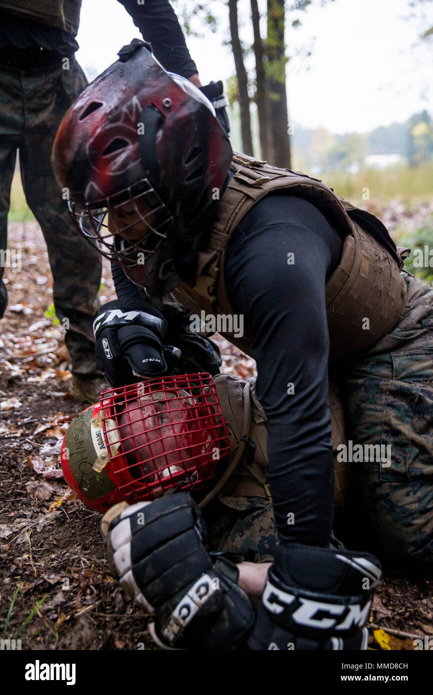 U.S. Marines with the Martial Arts Center of Excellence conduct ...