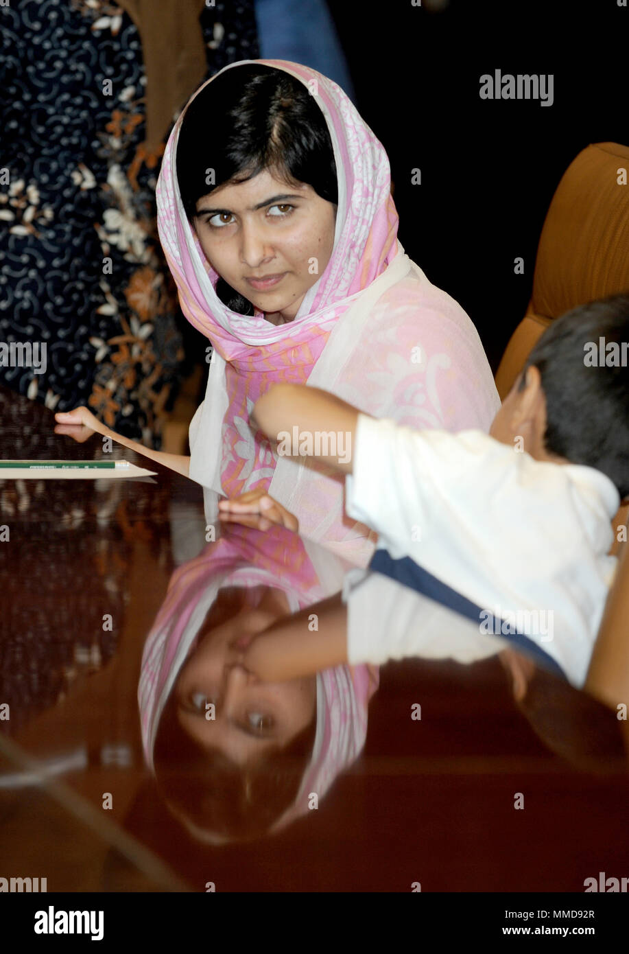 Malala yousafzai shot hi-res stock photography and images - Alamy
