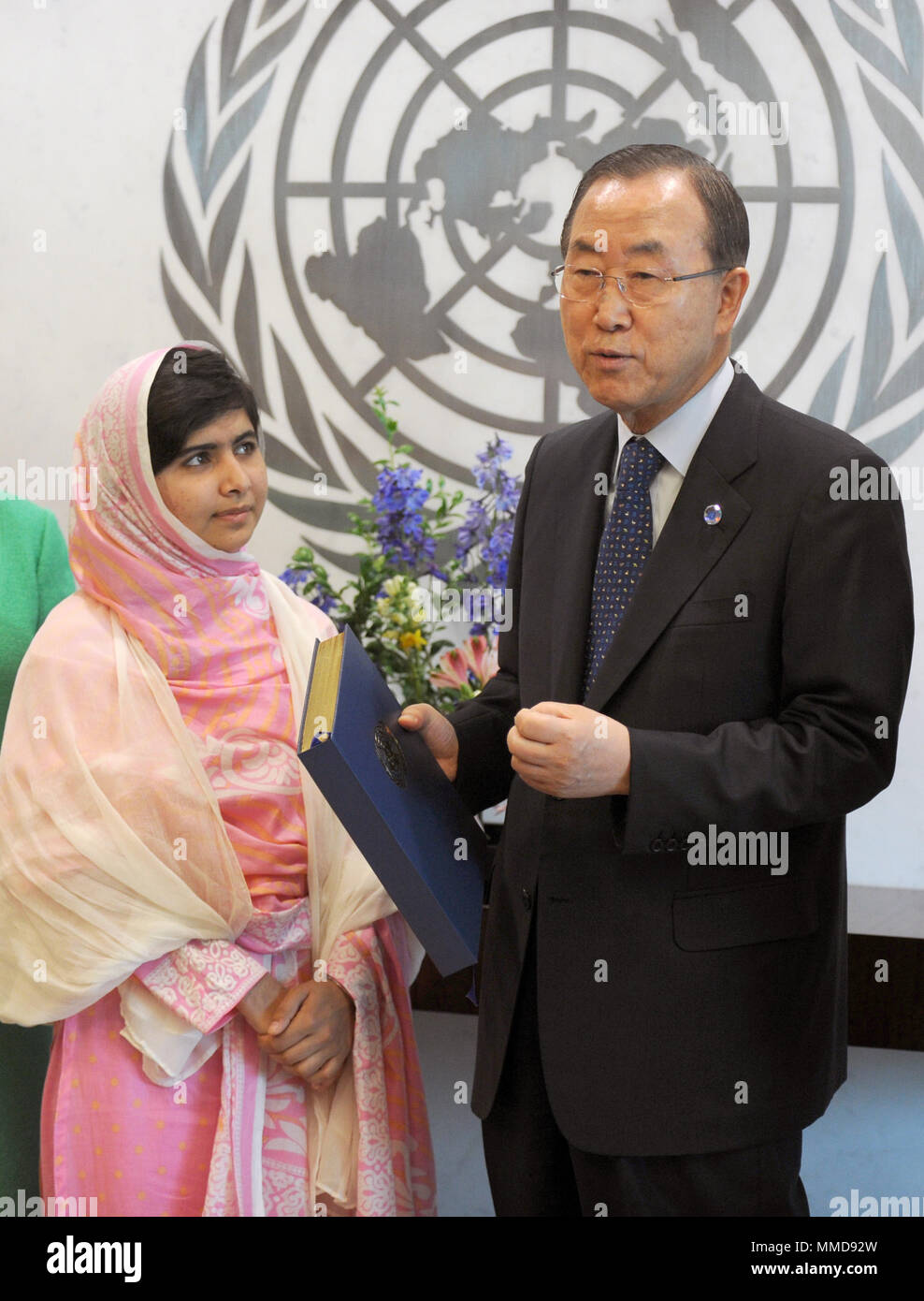 NEW YORK, NY - JULY 12: Malala Yousafzai, the 16-year-old Pakistani ...