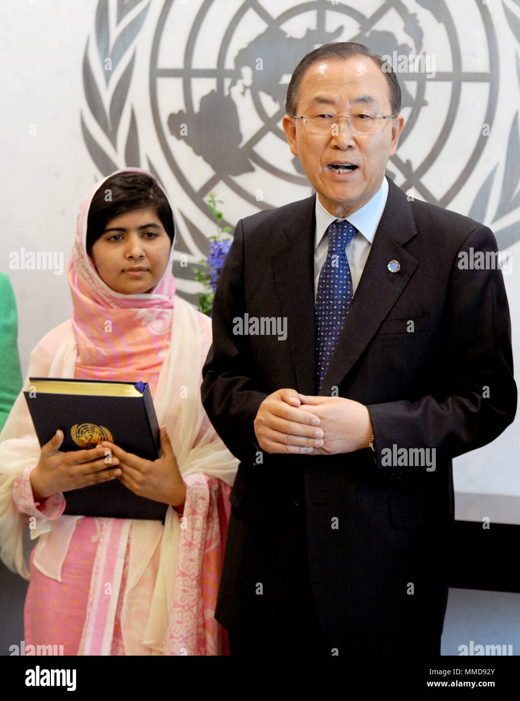 NEW YORK, NY - JULY 12: Malala Yousafzai, the 16-year-old Pakistani ...