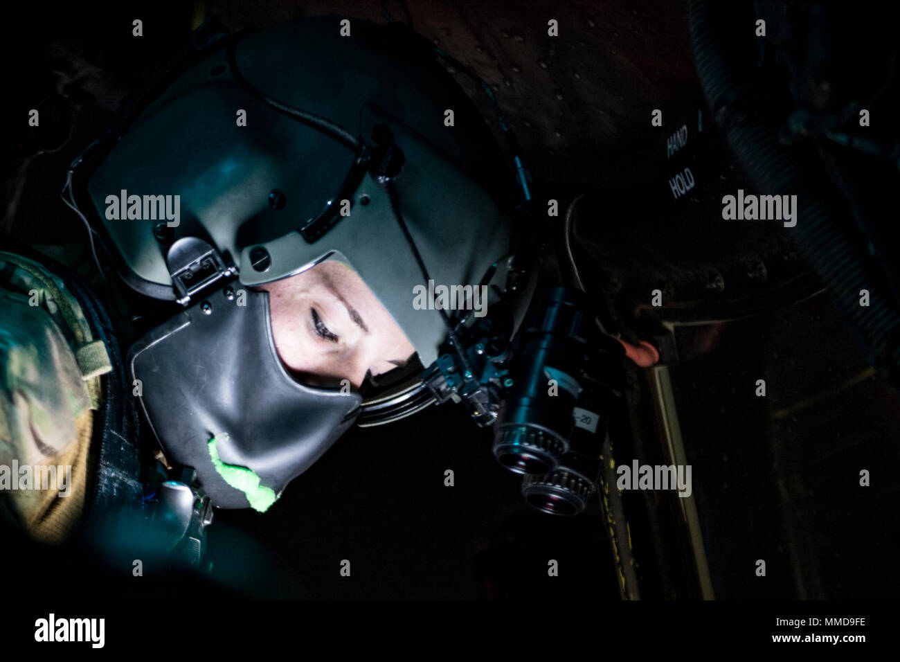U.S. Air Force Capt. Victoria Snow, HH-60G Pave Hawk pilot, assigned to ...