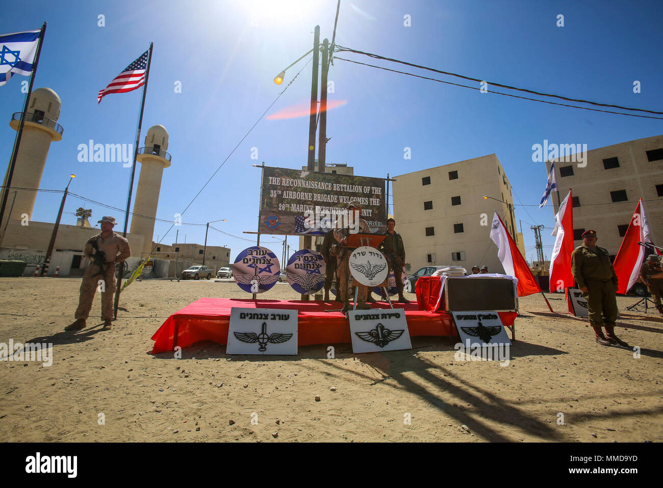 NATIONAL TRAINING CENTER, ISRAEL (March 14, 2018) U.S. Marine Lt. Col ...