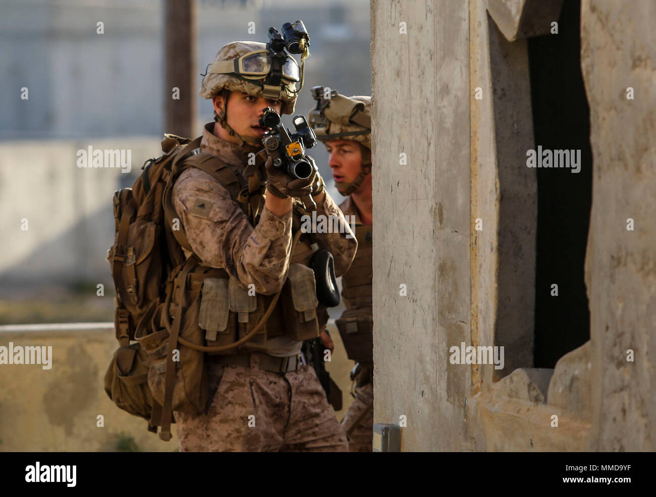 NATIONAL TRAINING CENTER, ISRAEL (March 13, 2018) A U.S. Marine ...