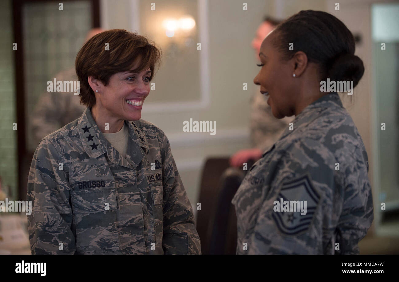 (RAF Alconbury, England) – U.S. Air Force Lt. Gen. Gina Grosso ...