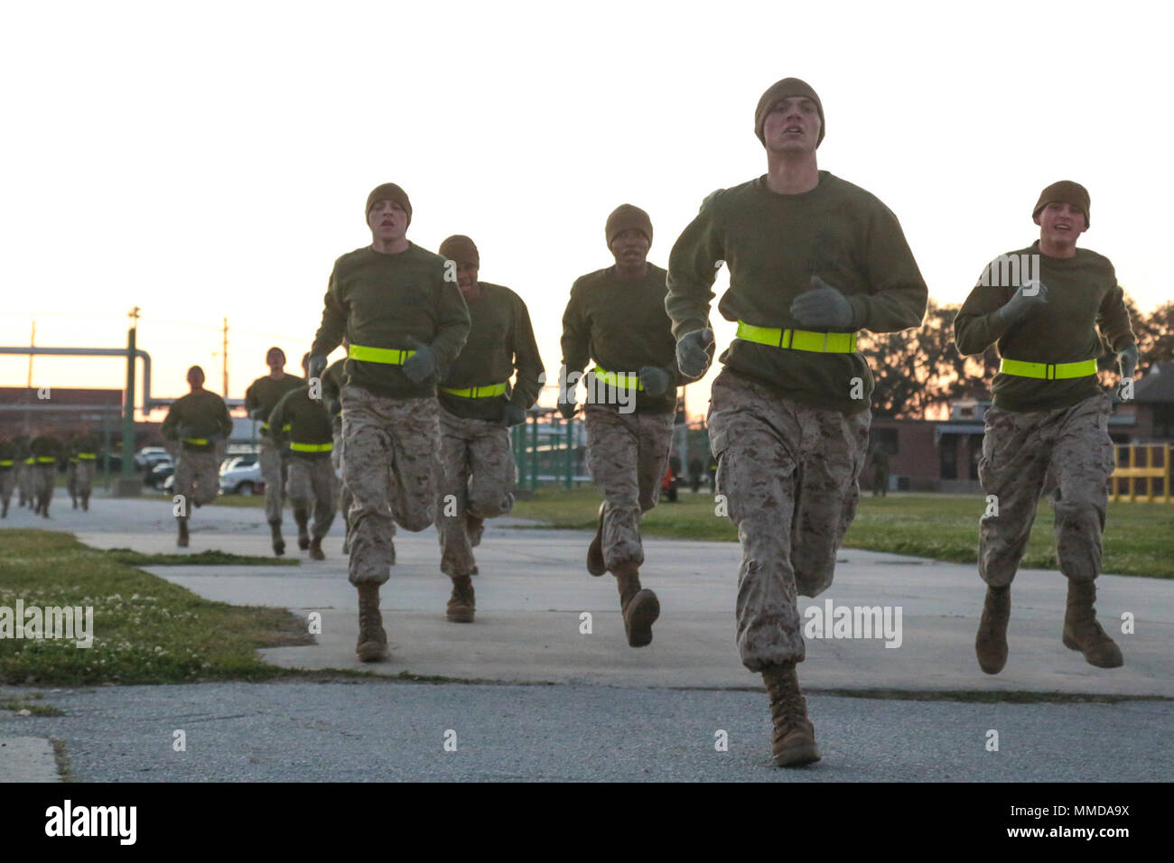 U.S. Marine Corps Recruits with platoon 2025, Echo Company, 2nd Recruit ...