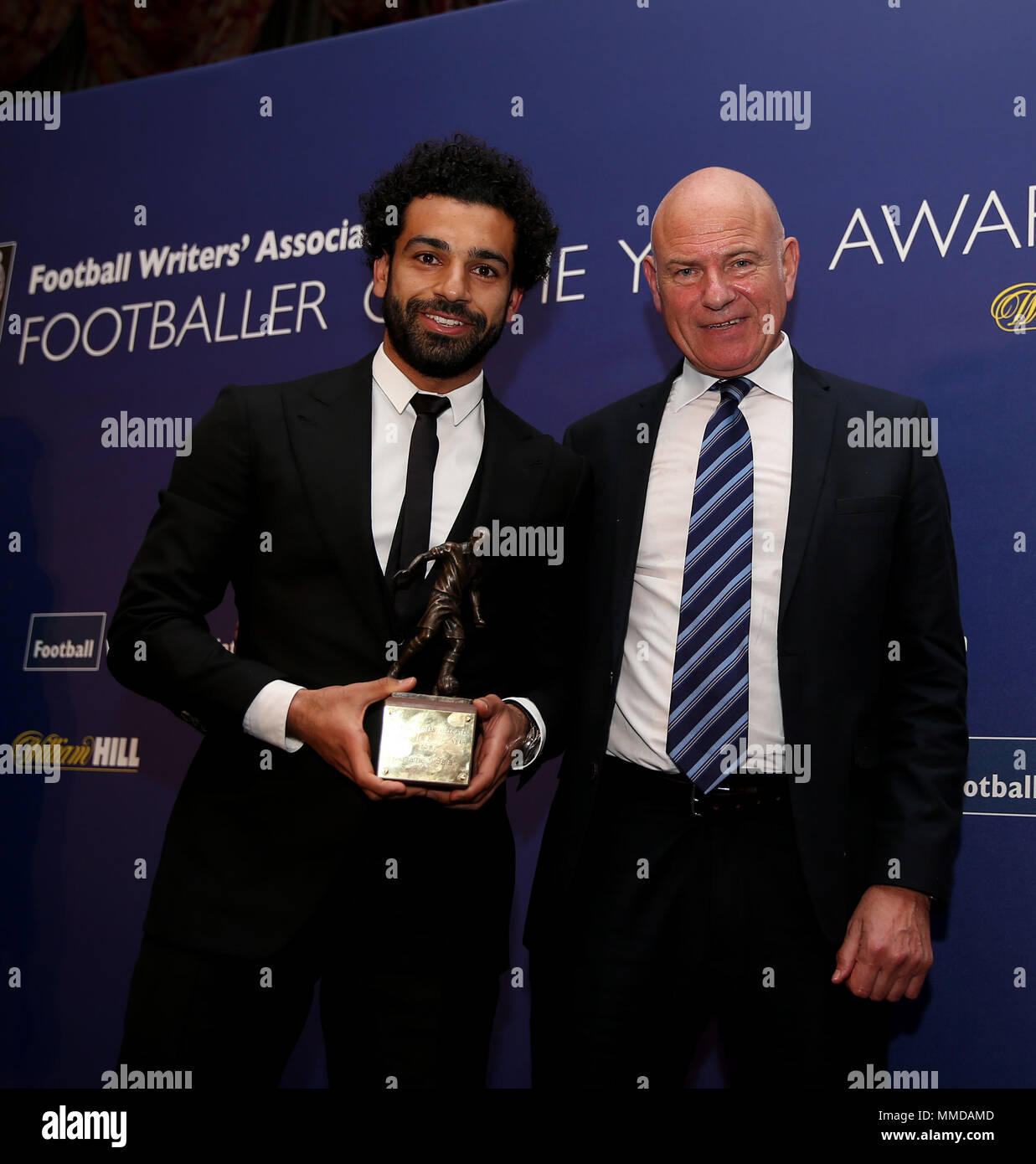 Football Writers Association Patrick Barclay hands over to Liverpool's ...