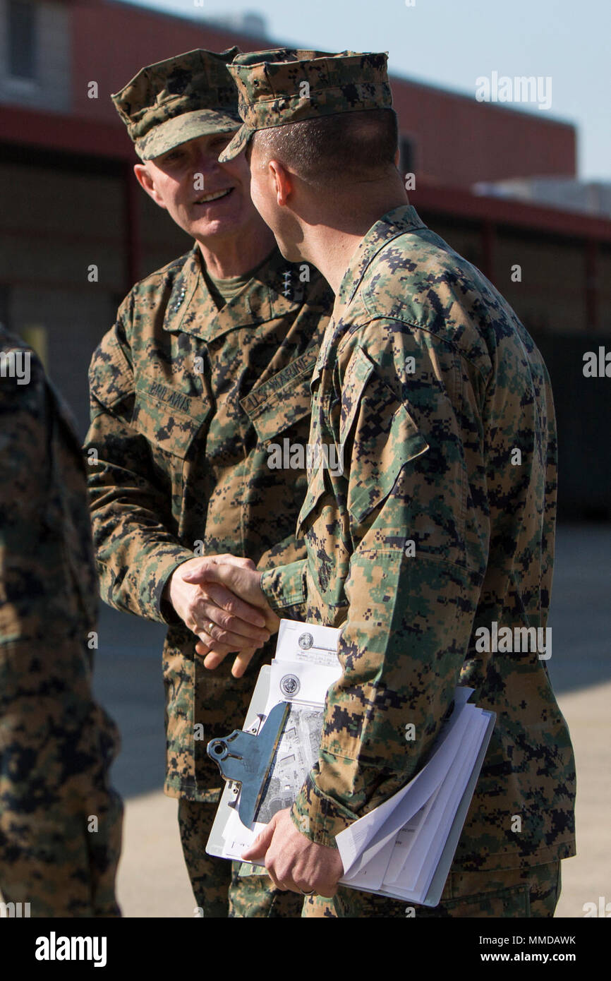 U.S. Marine Corps Lt. Gen. Mark Brilakis, the Commander of Marine Corps ...