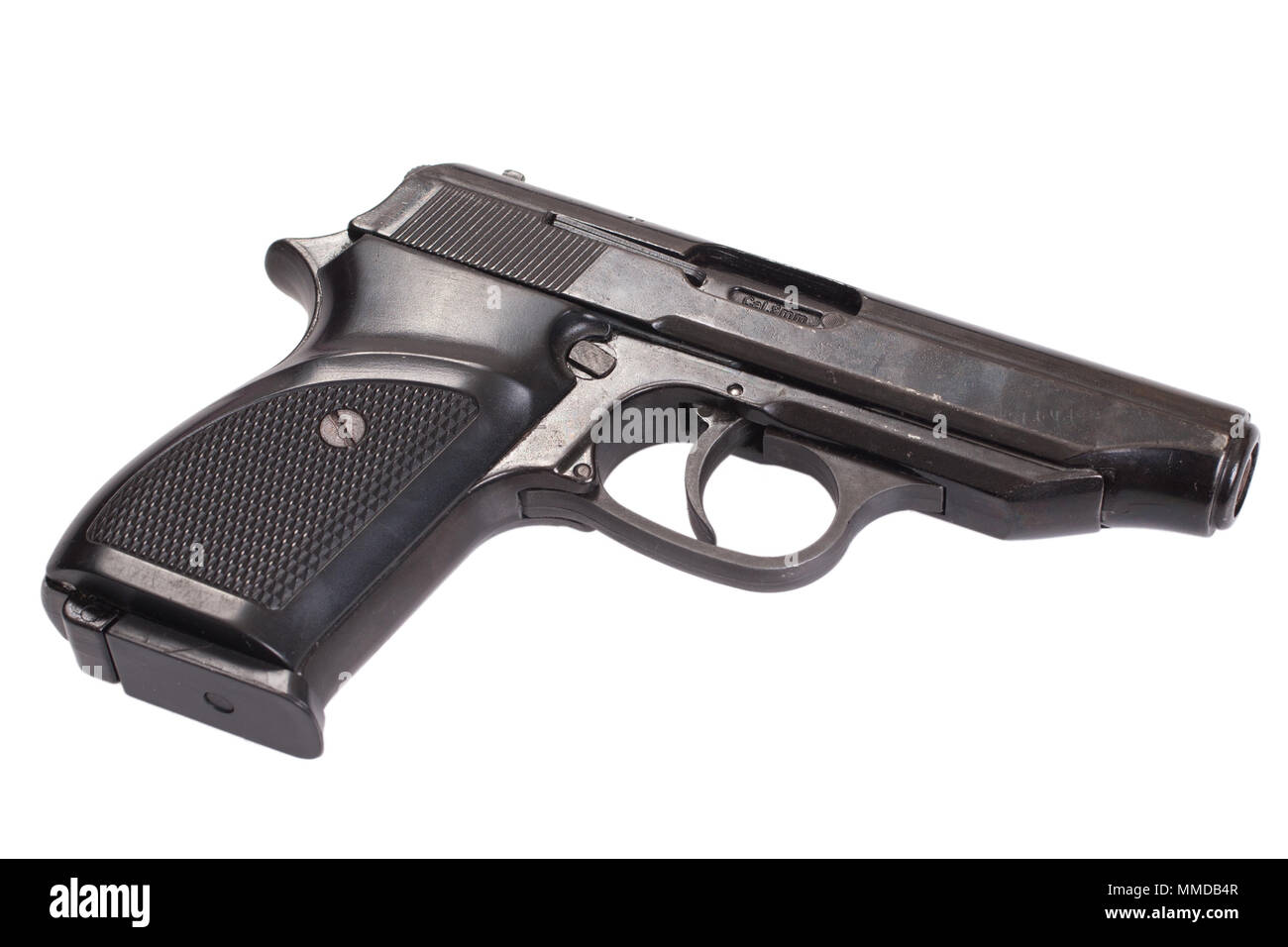 hand gun isolated on white background Stock Photo - Alamy