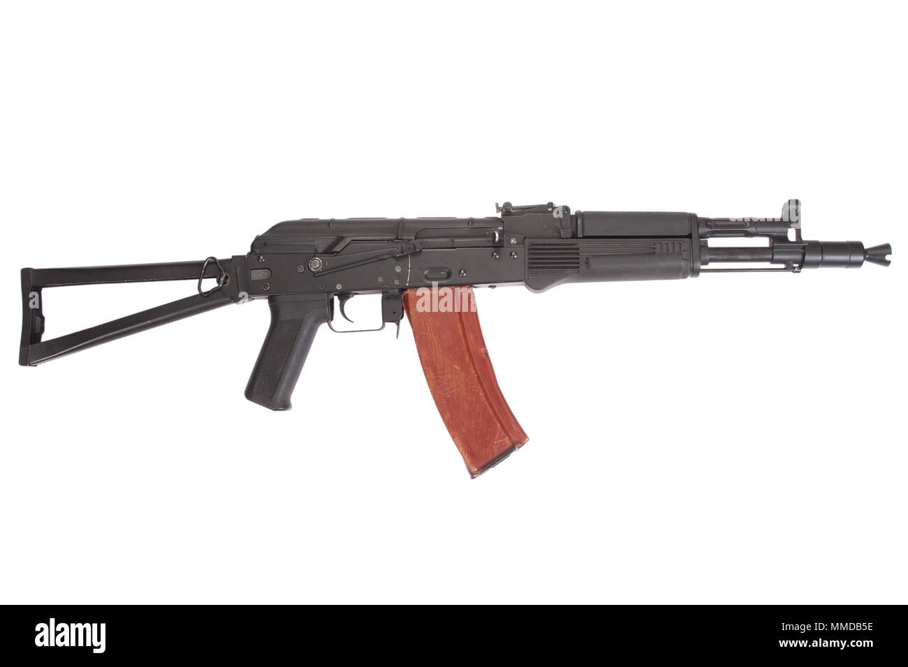 Kalashnikov AK 105 modern assault rifle on white Stock Photo - Alamy