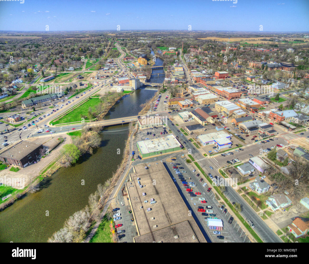 Northfield is a City in Minnesota near the Twin Cities metro area Stock ...