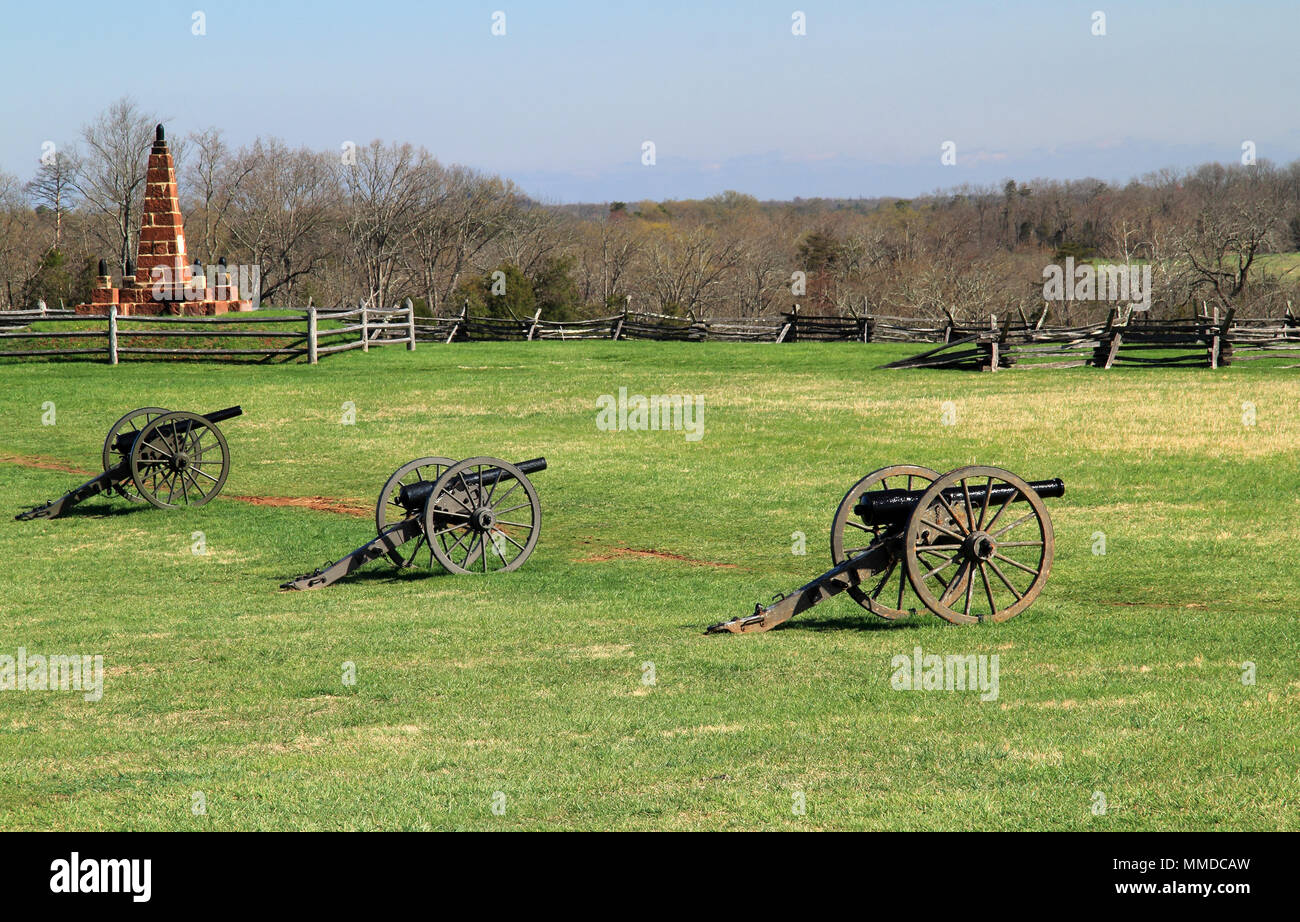 Site of two key Confederate victories during the American Civil War ...