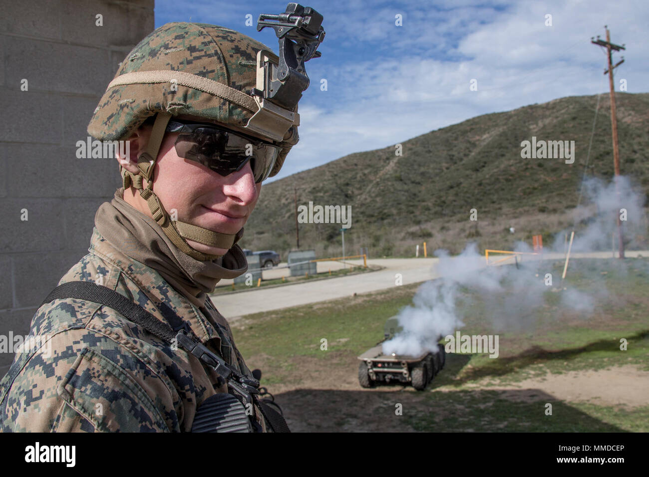 U.S. Marine Corps Pfc. Jordan Birmingham, an infantryman with 3rd ...