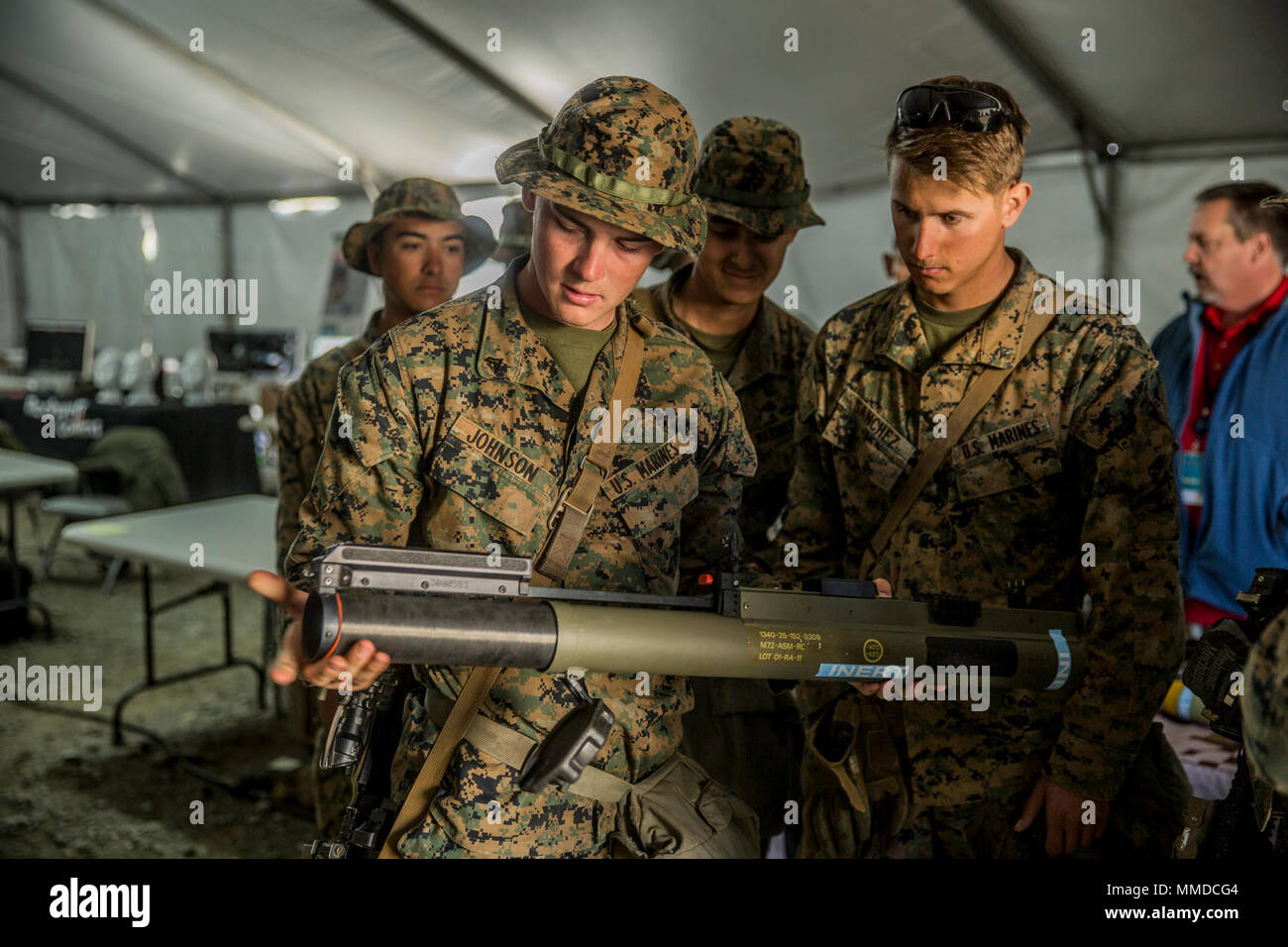 Marines with Kilo Company, 3rd Battalion, 4th Marine Regiment, 1st ...
