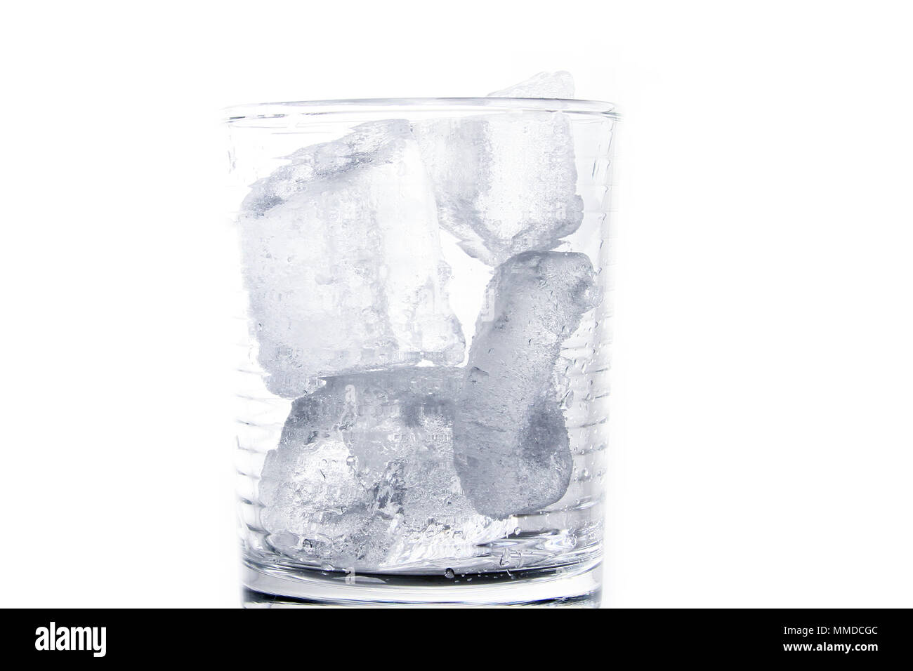 Ice cube with carbonated drink Stock Photo - Alamy