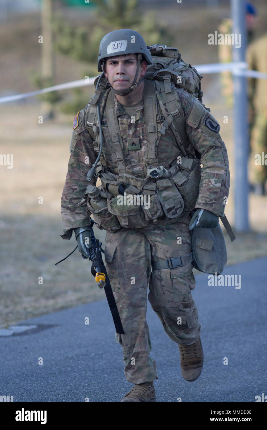 GRAFENWOEHR, Germany – Sgt. Angel Gomez, combat medic, 173 Infantry ...