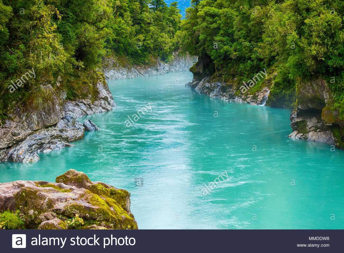 Hokitika Gorge New Zealand Stock Photos & Hokitika Gorge New Zealand ...