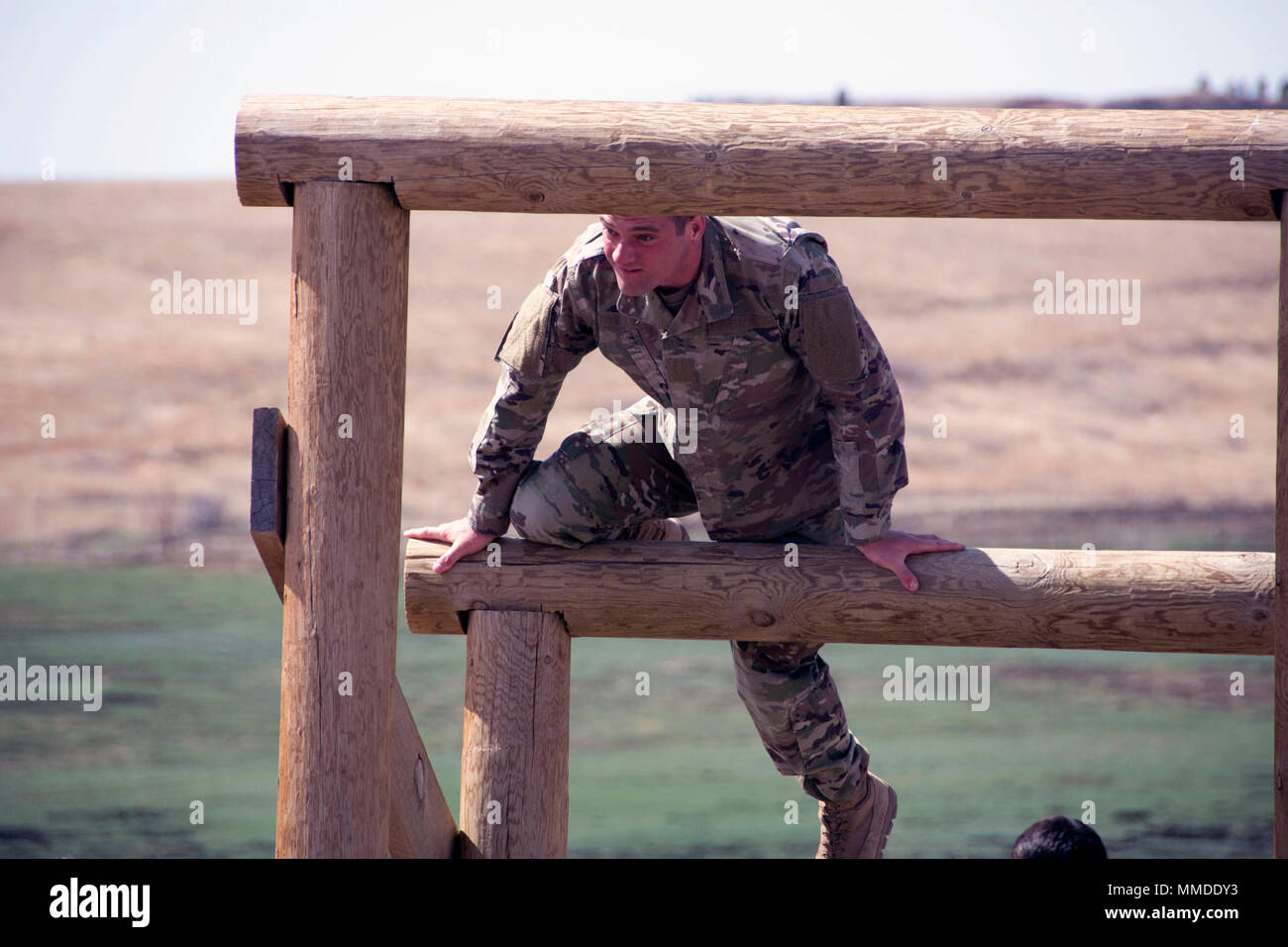 A cadet with the University of Colorado Colorado Springs’ Army Reserve ...