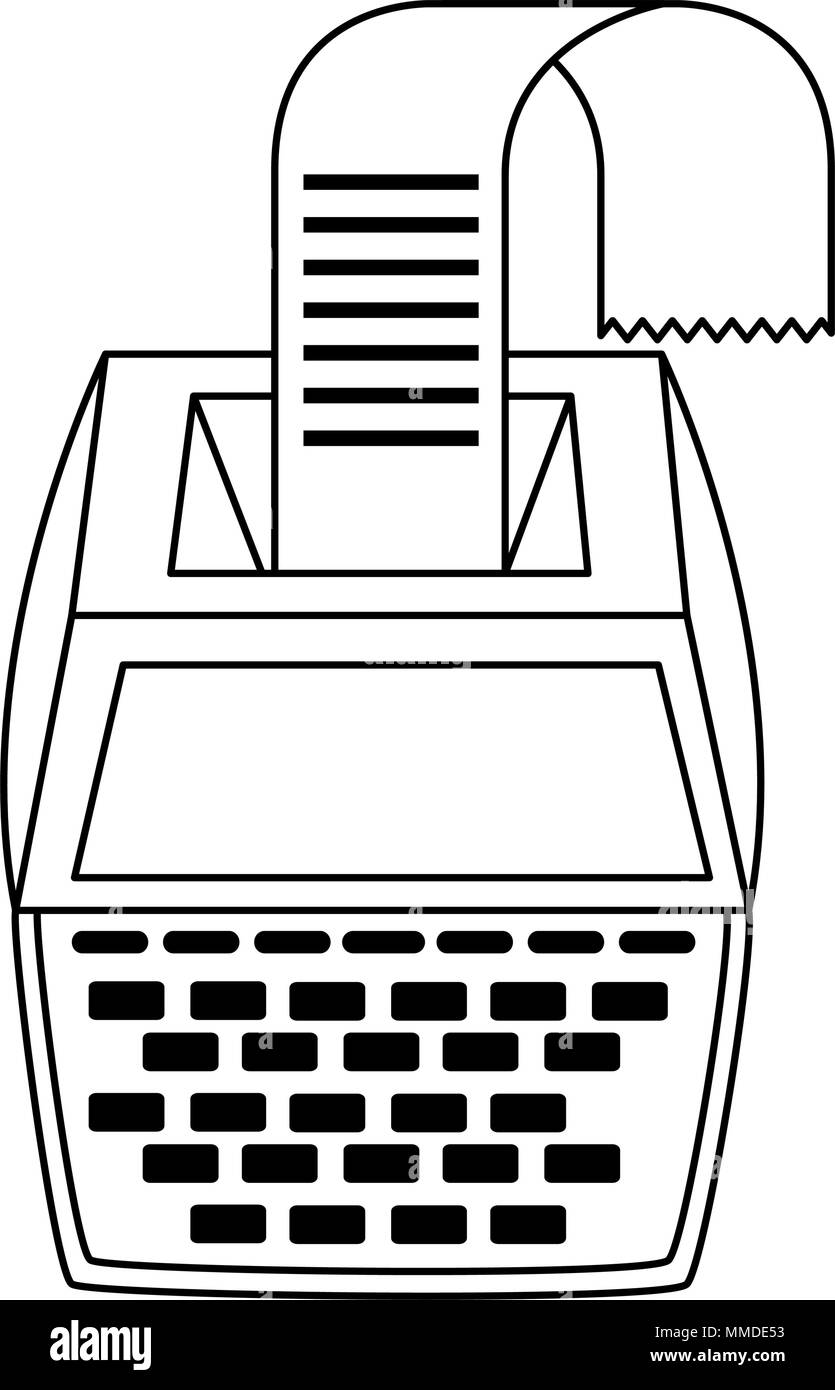 Electronic receipt Black and White Stock Photos & Images - Alamy