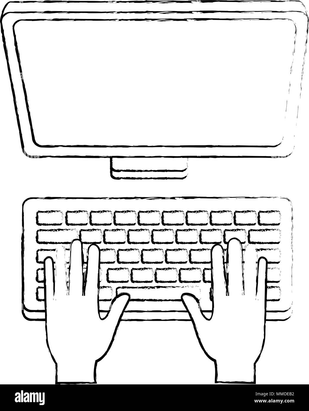 Using software Black and White Stock Photos & Images - Alamy