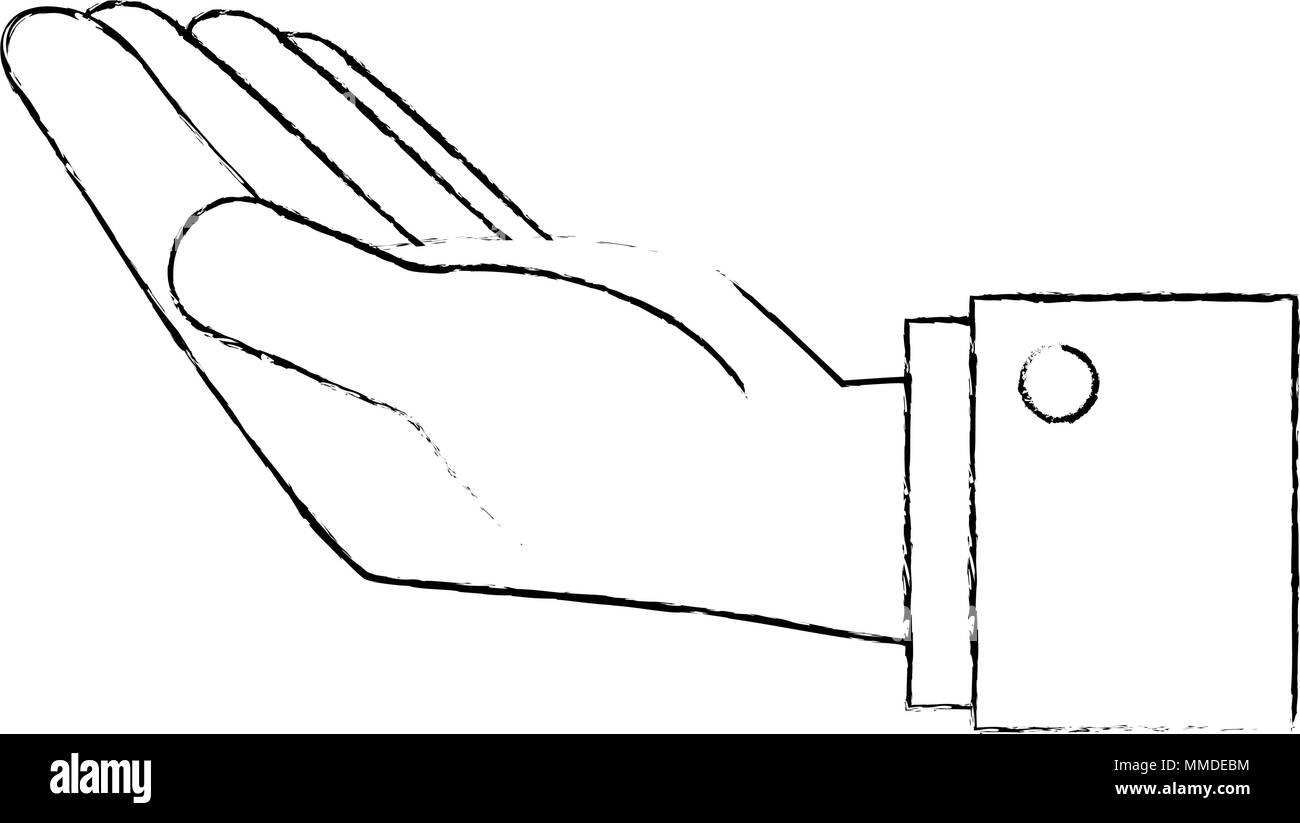 hand human receiving icon Stock Vector Image & Art - Alamy