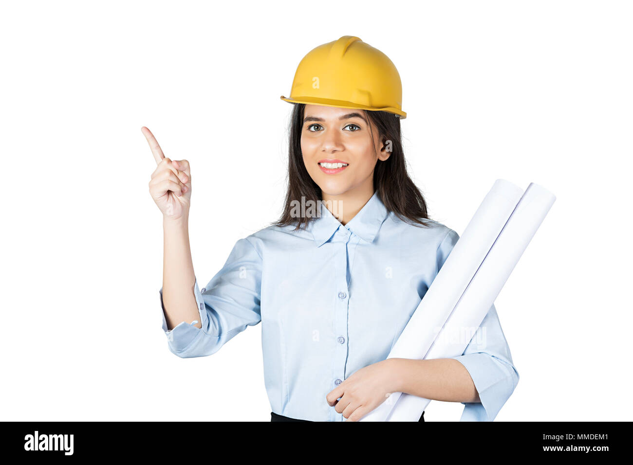 Indian lady engineer hi-res stock photography and images - Alamy